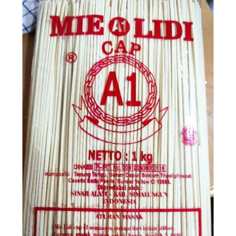 Jual Mie Lidi Gomak A1 1 Kg | Shopee Indonesia