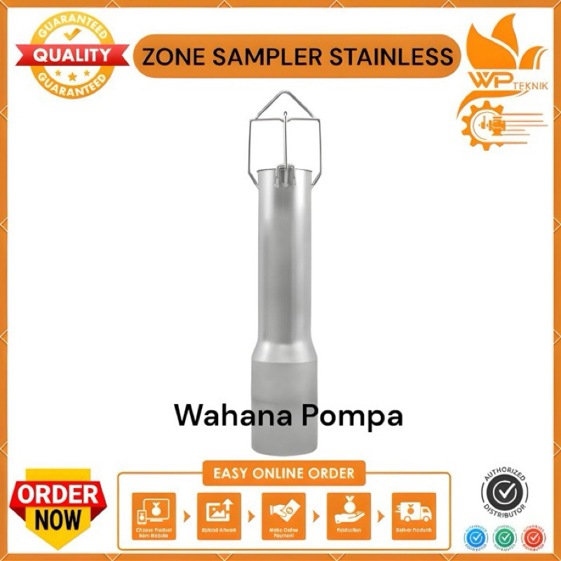 Jual Zone sampler stainless 1 liter zone sampler 1 liter stainless Original | Shopee Indonesia