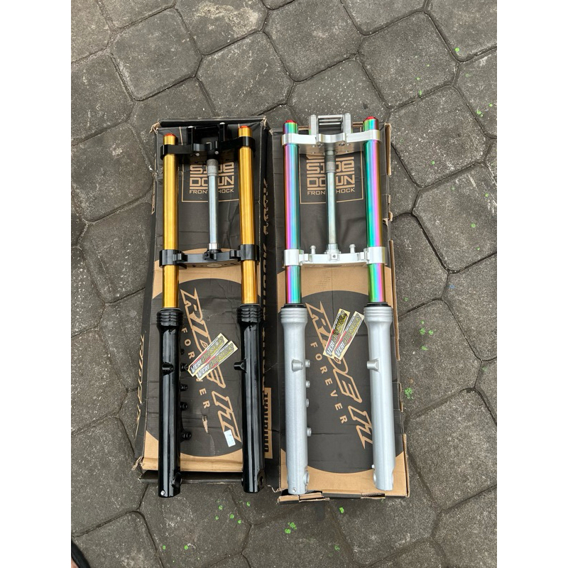 Jual Shock skok sok depan ninja pnp rx king full cnc preload aktif dan terbaik di kelas ...