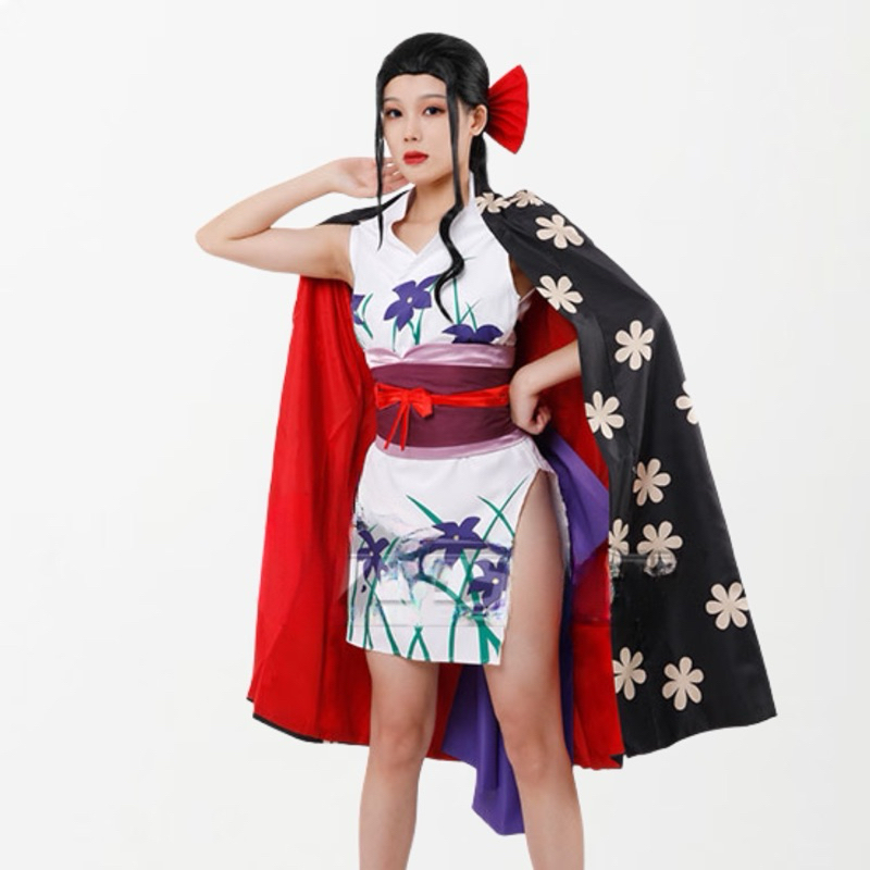 Jual 【Rollenz】Nico Robin One Piece Cosplay Costume Onigashima Anime ...