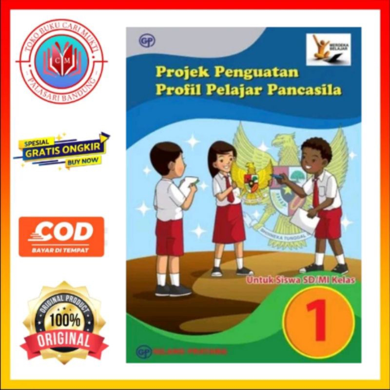 Jual Buku Projek Penguatan Profil Pelajar Pancasila Untuk SD/MI Kelas 1 Kurikulum Merdeka ...