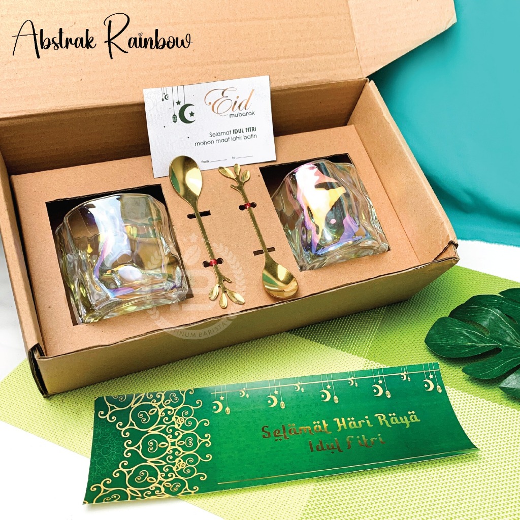 Jual Idul Fitri Hampers Gift Box Lebaran Ramadan Parcel Glass Aestehtic ...