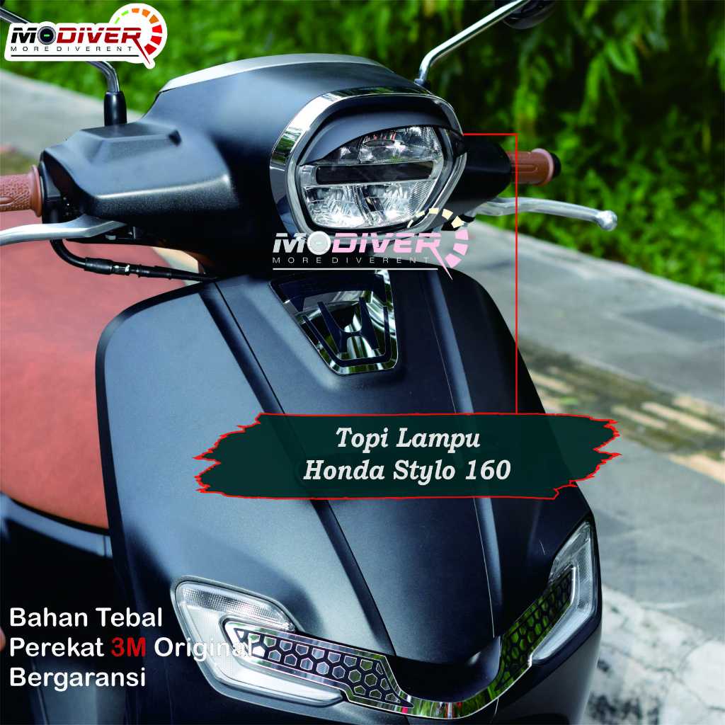 Jual HONDA STYLO 160 - Aksesoris Topi Lampu Kanopi Headlamp | Shopee ...