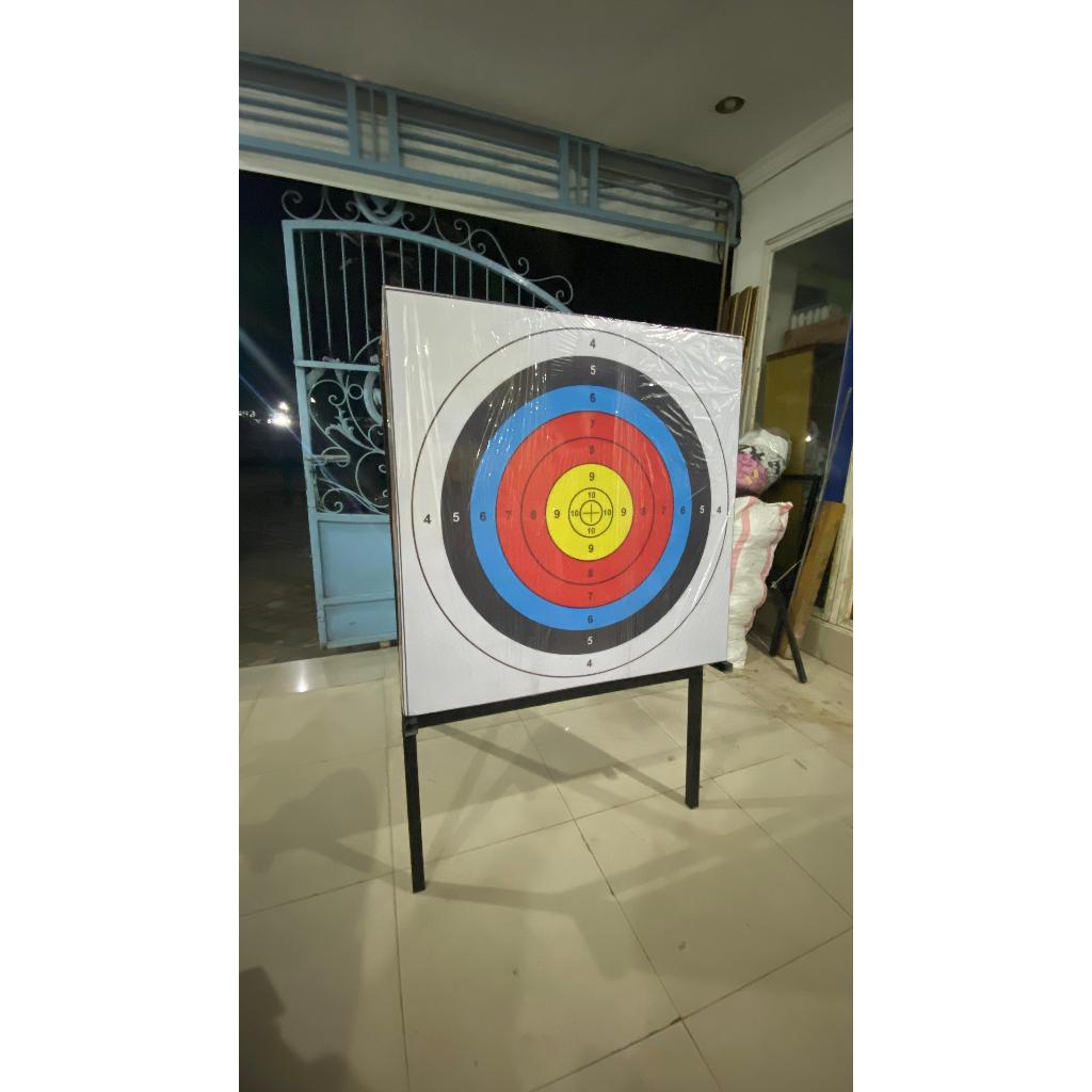 Jual PAKET STAND + BANTALAN UK 100X100 TEBAL 5CM KOMPLIT FACE TARGET ...