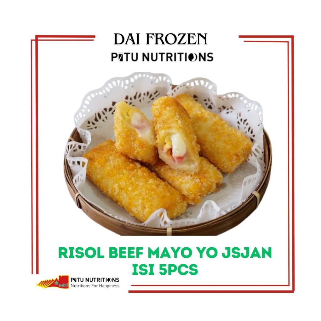 Jual Risol Beef mayo isi 6 (praktis siap goreng) | Shopee Indonesia