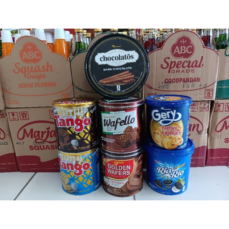 Jual Wafer Tango Coklat Jajan / snack Lebaran 270 gram dan aneka jajan ...
