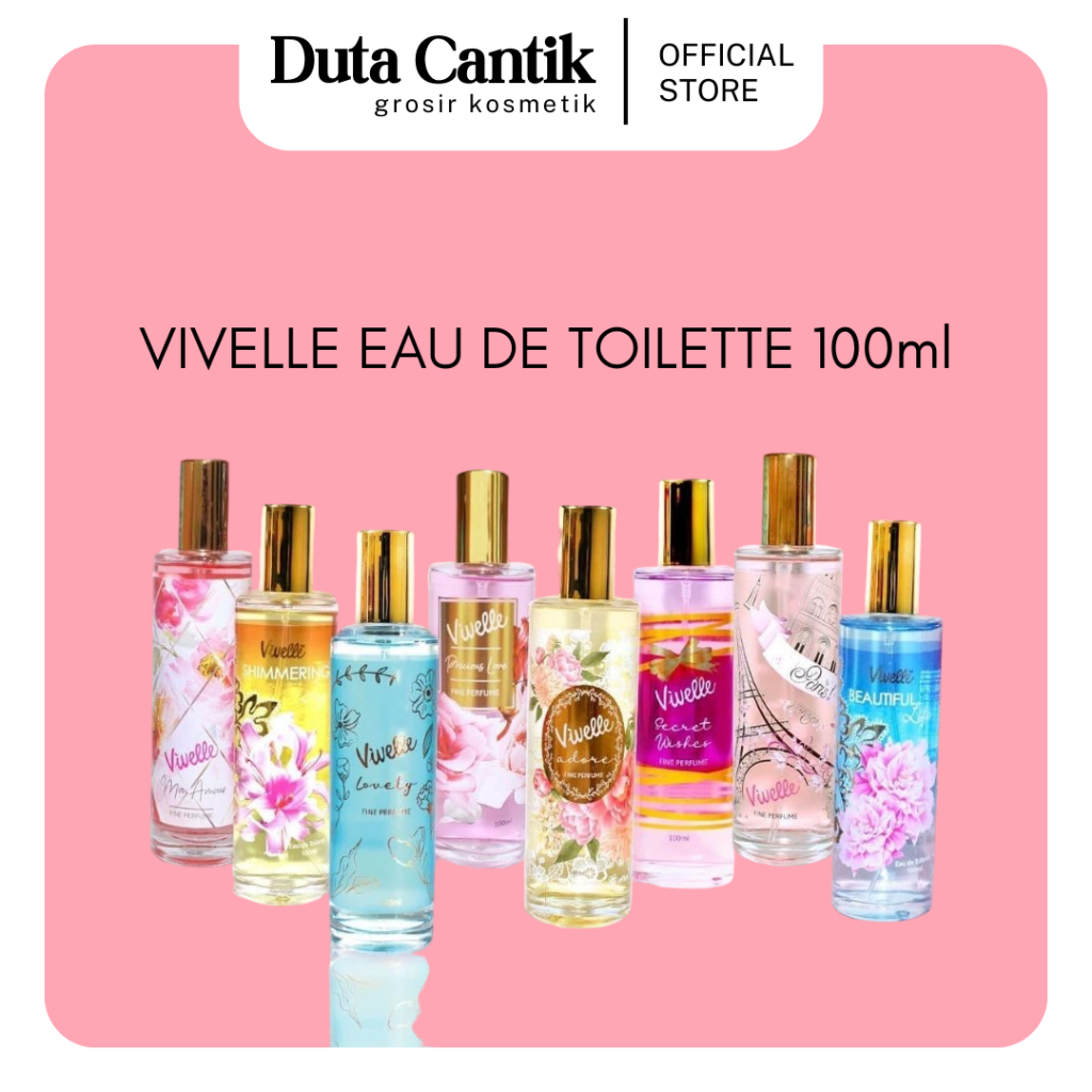 Jual PARFUME VIVELLE EAU DE TOILETTE - Perfume Glass Parfum Wanita 100 ...