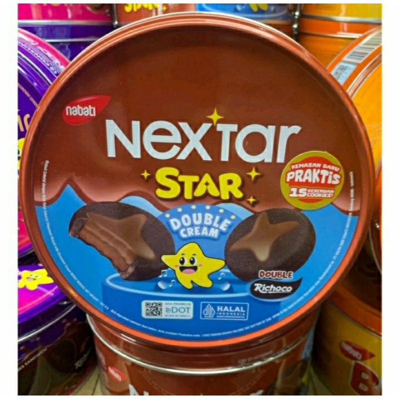 Jual NEXTAR STAR DOUBLE RICHOCO Kaleng 157g | Shopee Indonesia