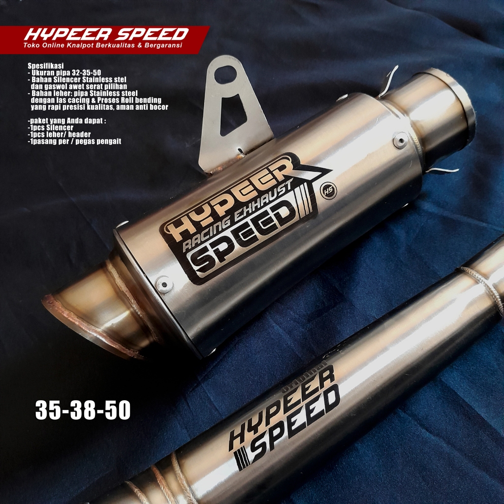 Jual Knalpot, Jupiter MX Old, Step Standard, 35-38-50 Roll bending ...