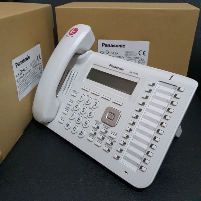 Jual Key Telepon Panasonic KX-DT543 Digital Garansi Resmi Panasonic IT-Comm | Shopee Indonesia