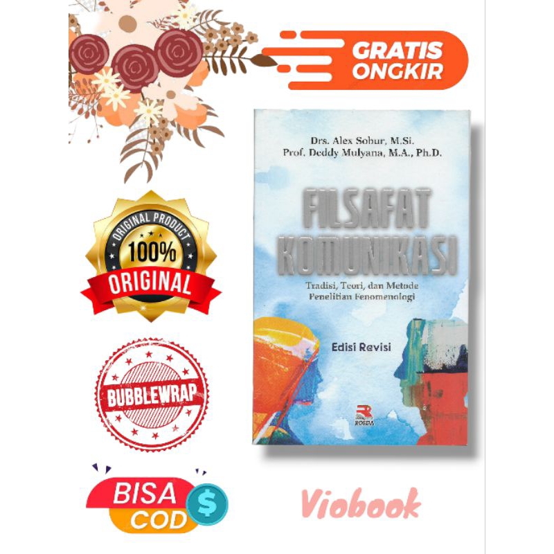 Jual Filsafat Komunikasi Tradisi, Teori Dan Metode Penelitian ...