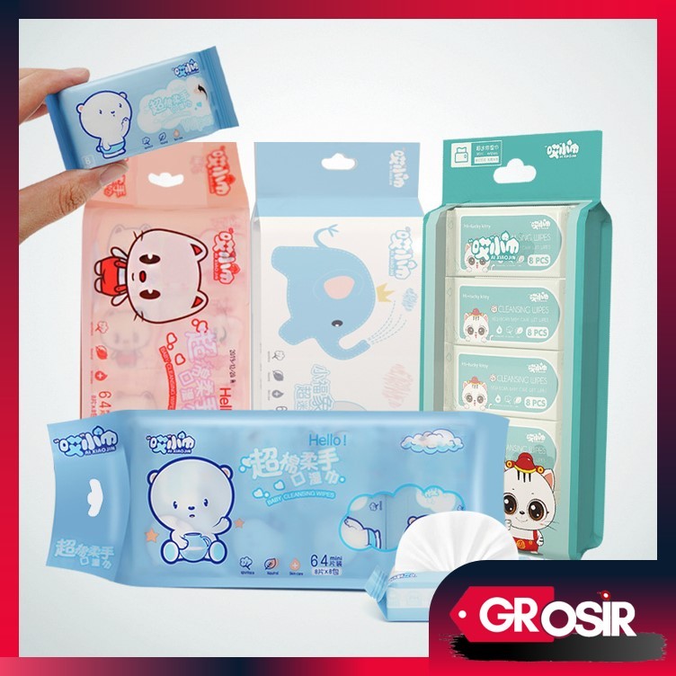 Jual Grosir - 5976 Tissue Basah Mini / Tisu Basah Bebas Alkohol ...