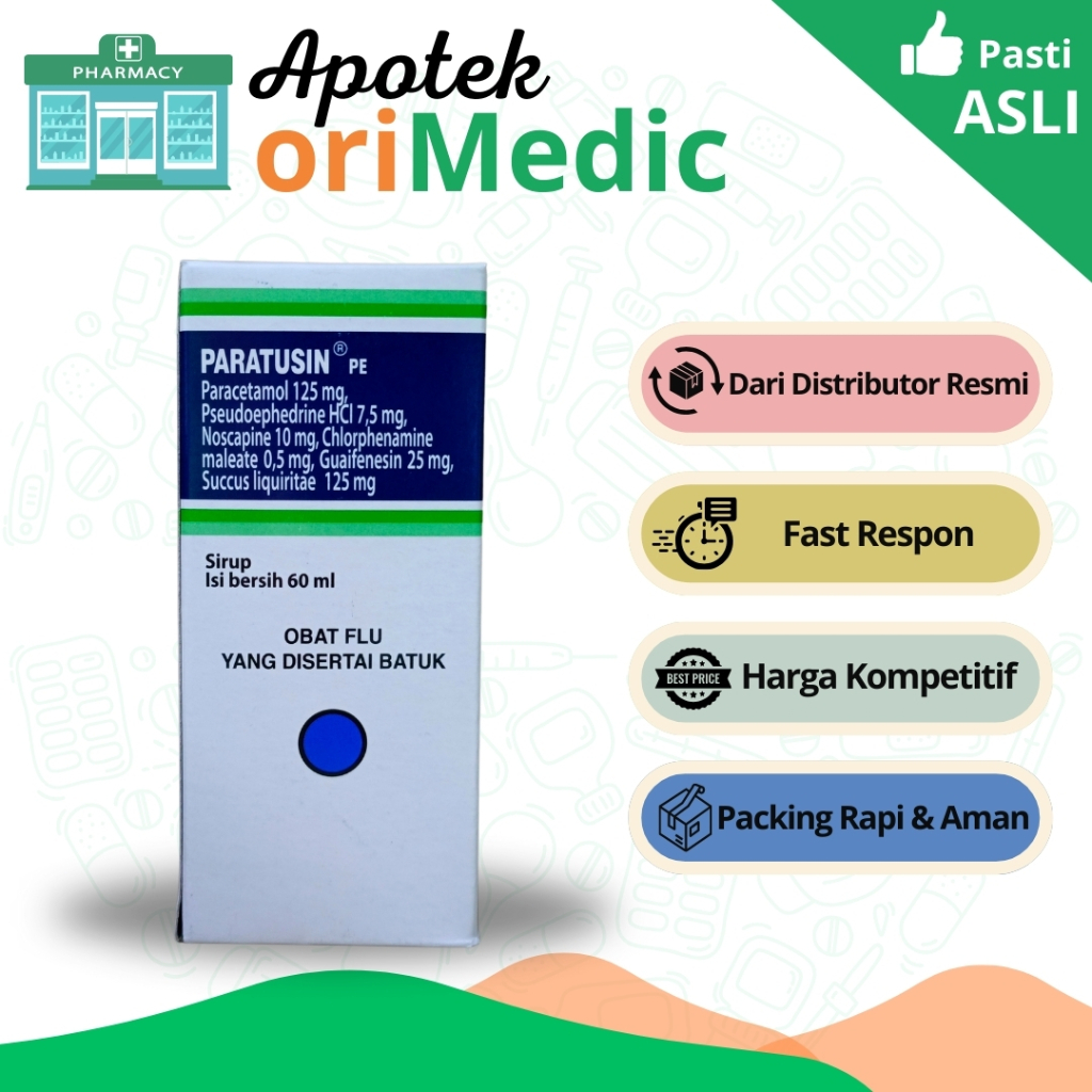 Jual Paratusin Sirup 60 ml | Shopee Indonesia