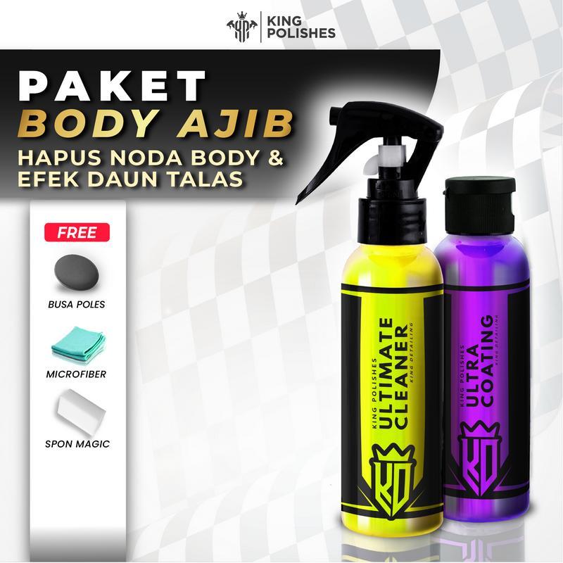 Jual KING POLISHES Paket Body Ajib Perawatan dan Pembersih Body Motor ...