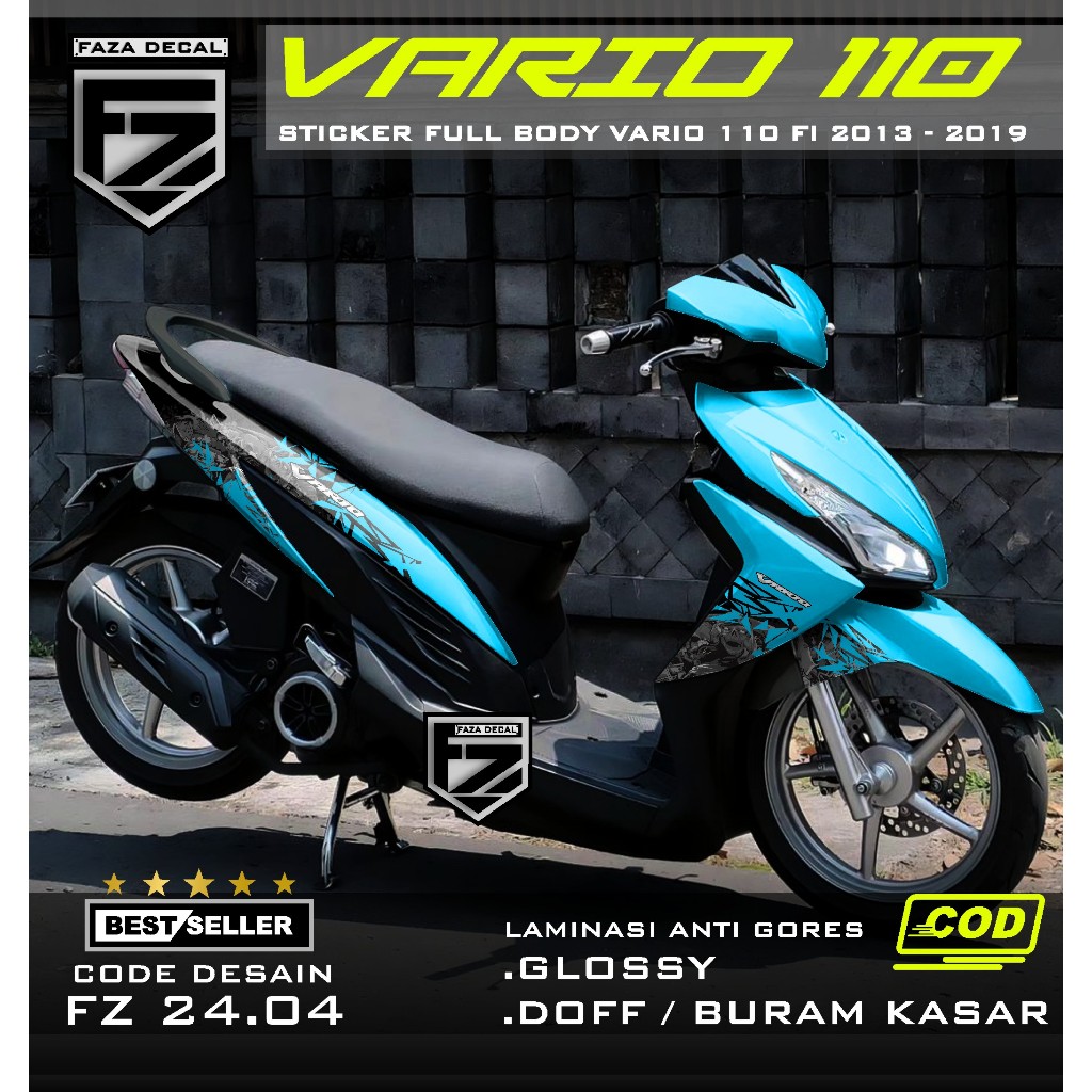Jual (COD)Decal sticker vario 110 fi full body gradasi terbaru - stiker ...