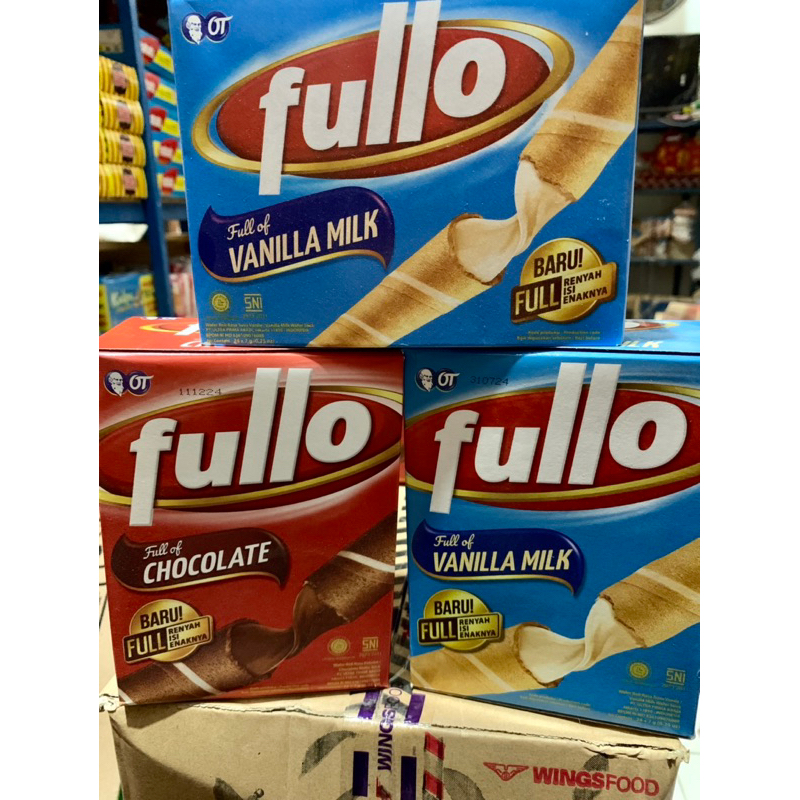 Jual Fullo Wafer Rolls - Netto 24pcs x 7.5gr | Shopee Indonesia