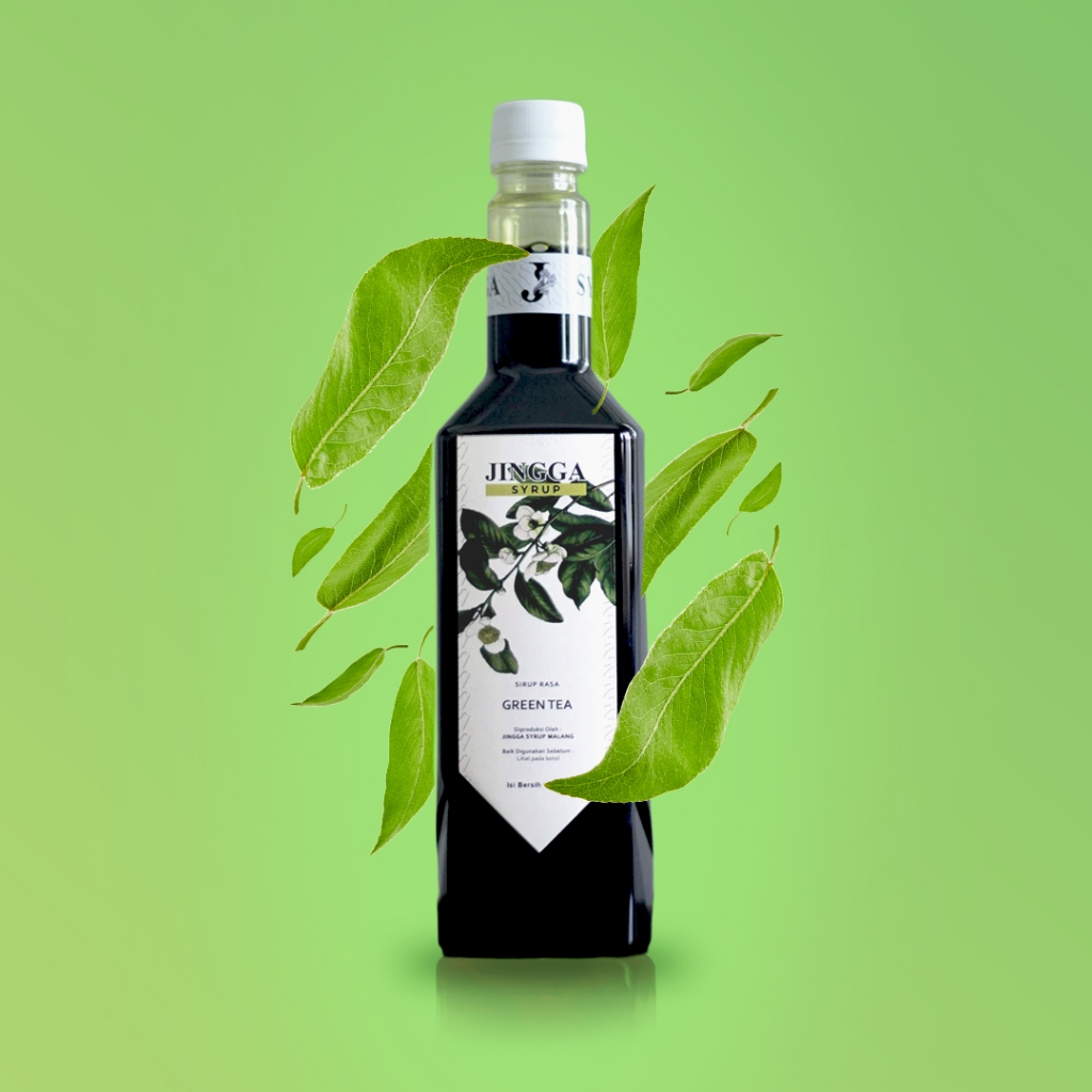 Jual JINGGA Matcha Green Tea Syrup 750 ml - Sirup Matcha Green Tea ...