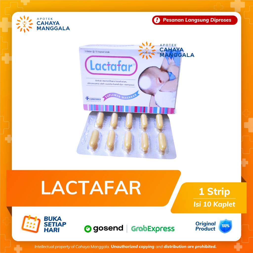 Jual LACTAFAR 1 STRIP 10 CAPSUL | Shopee Indonesia