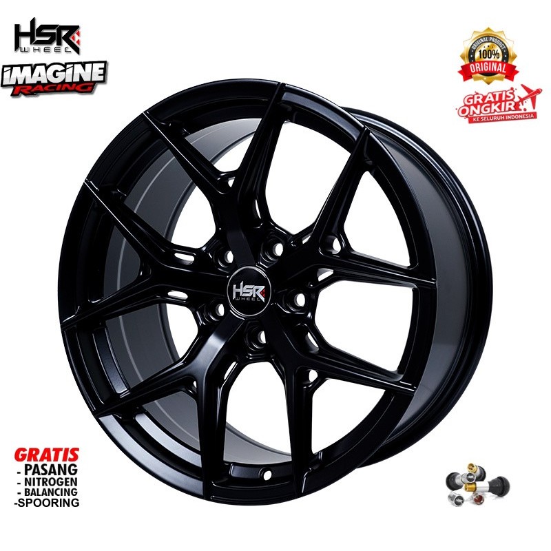 Jual VELG MOBIL RACING HSR WURZBURG F1 R18 5X114,3 XPANDER ZENIX ...