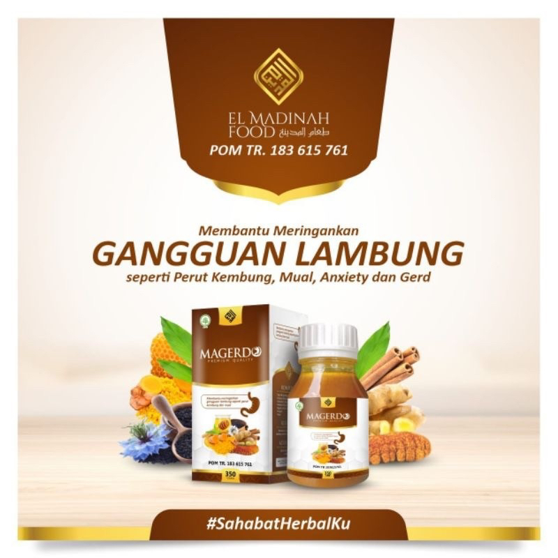 Jual Madu Maggerd EL MADINAH Gamat Gold 350 gr Obat Herbal Alami ...