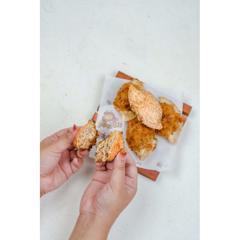 Jual Kepiting Isi Cangkang Bisa Di Makan 100% Full Isi Daging Kepiting ...