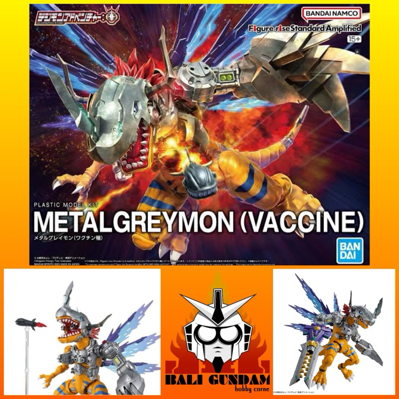 Jual FIGURE RISE STANDARD AMPLIFIED METALGREYMON Bali Gundam Hobby ...