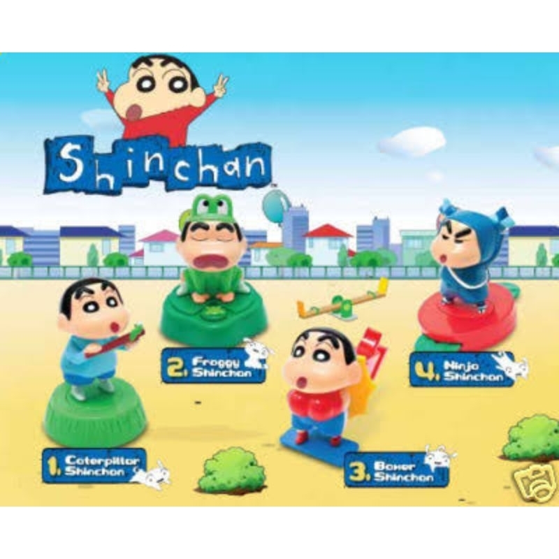 Jual FIGUR MCD KFC CHUCKY TOYS - SHINCHAN | Shopee Indonesia