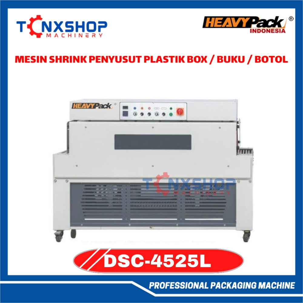 Jual Mesin Automatic Shrink Tunnel Pengemas Plastik Buku HEAVYPACKDSC ...