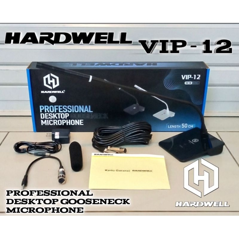Jual Mic Conference Hardwell VIP 12 Mic Podium /Mic Mimbar Original ...