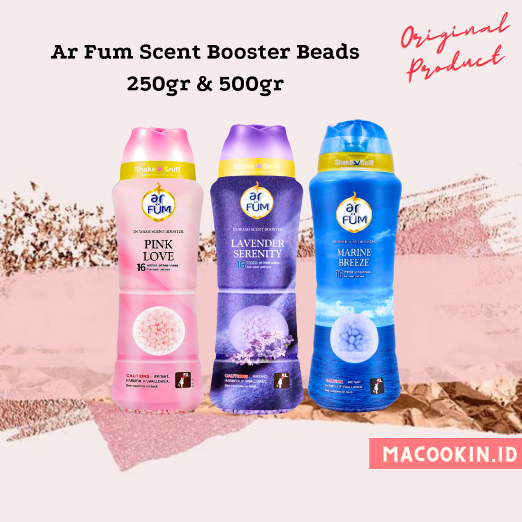 Jual ar FUM in-wash scent booster beads 250gr 500gr pewangi pakaian ...
