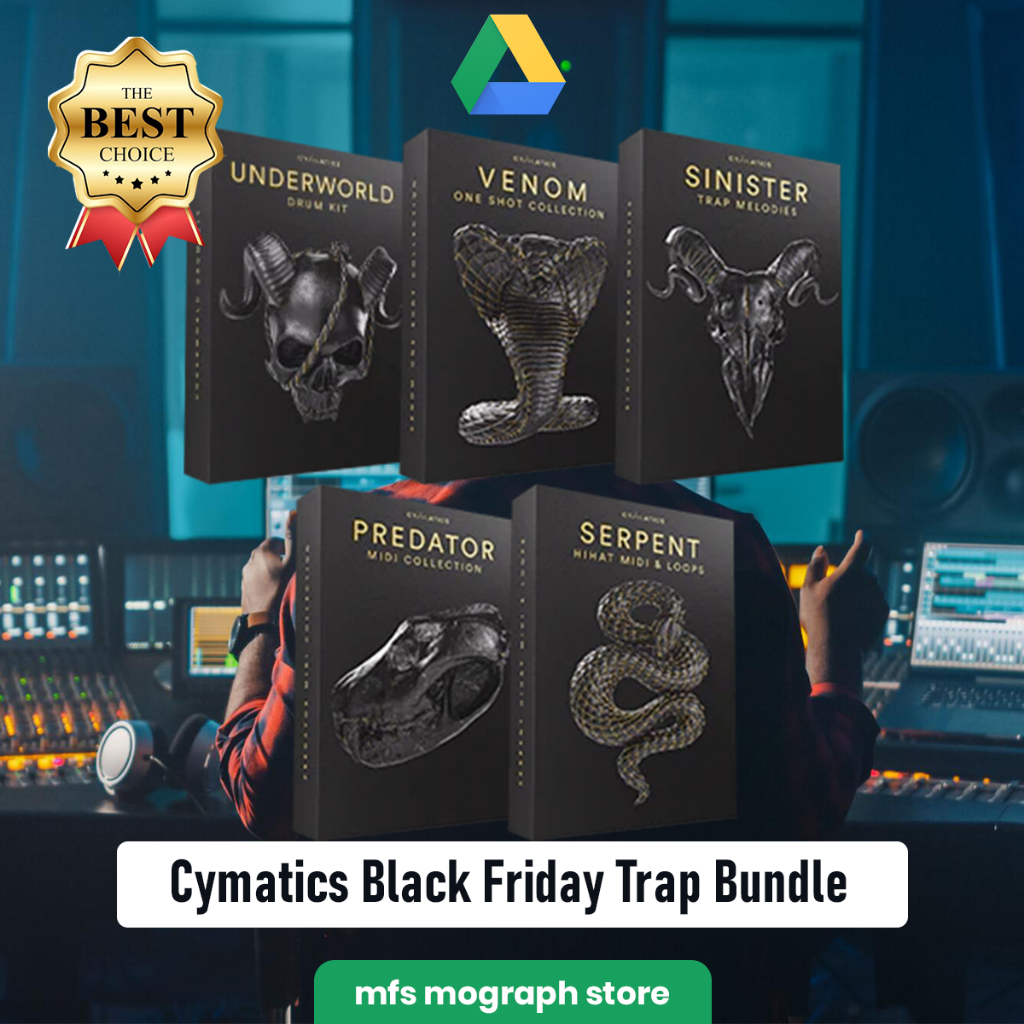 Jual Cymatics Black Friday Trap Bundle (WAV-MIDI) | Shopee Indonesia