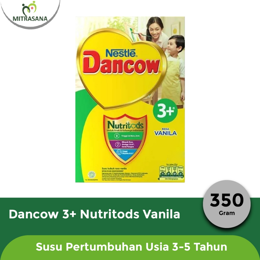 Jual Nestle Dancow 3+ Nutritods Susu Pertumbuhan Rasa Vanila 3-5 Tahun ...