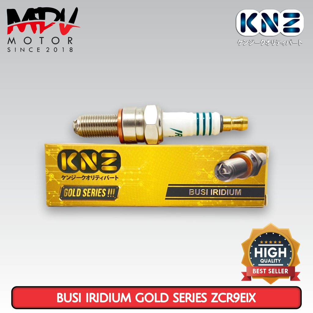 Jual BUSI IRIDIUM GOLD SERIES ZCR9EIX (KNZ) | Shopee Indonesia