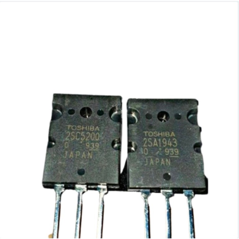 Jual Transistor TOSHIBA 2SC5200-2SA1943 set lot 939 / 714 / 524 sepasang | Shopee Indonesia