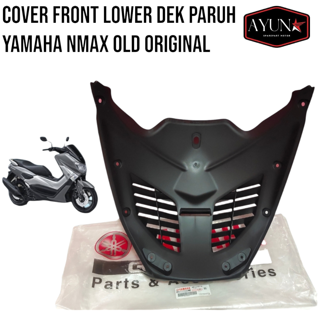 Jual cover front lower yamaha nmax old dek paruh nmax old dek lumpur ...