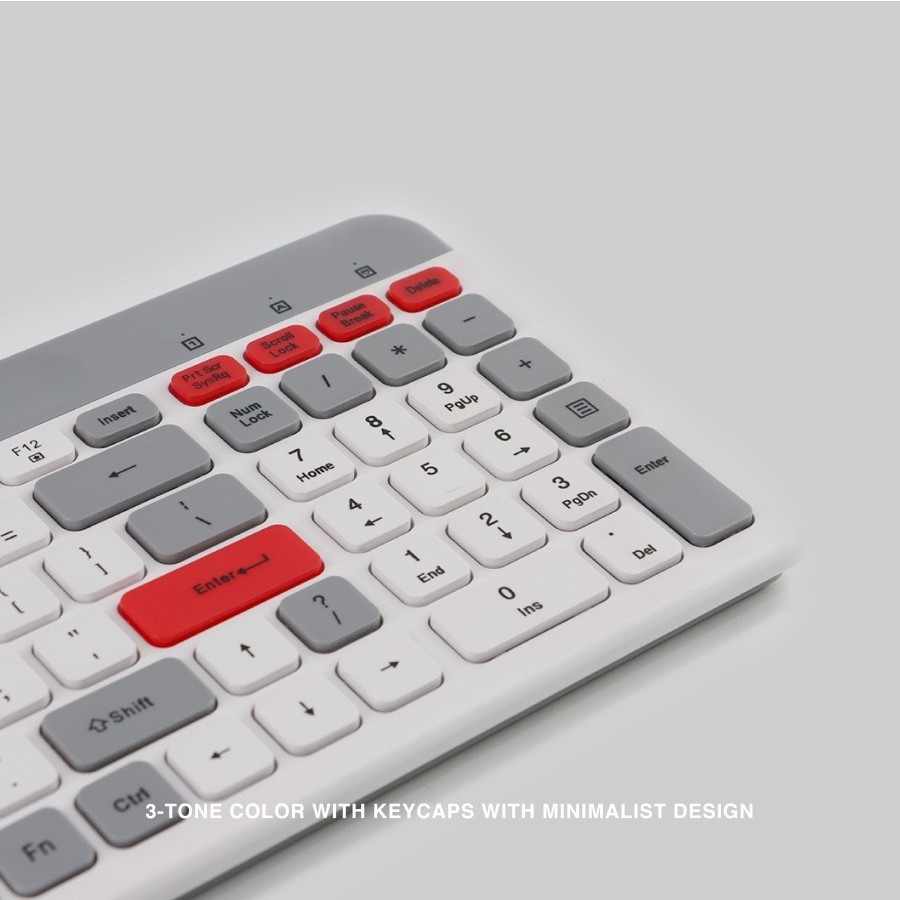 Jual Rexus KB02 / KB-02 Keyboard Dual Connection Mosaic | Shopee Indonesia