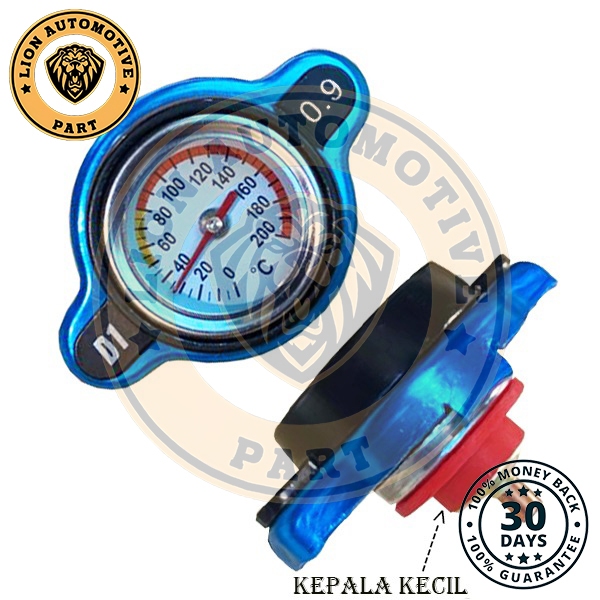 Jual D1 0.9 Tutup Radiator Temperatur Indikator Suhu Universal | Shopee ...