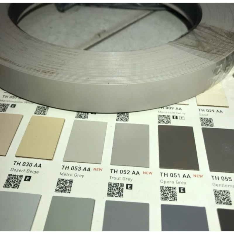 Jual Edging Hpl Aica Taco Trout Grey TH 052 AA Lebar 42mm | Shopee ...