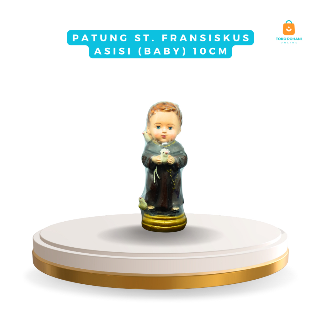 Jual PATUNG ST. FRANSISKUS ASISI (BABY) 10CM | Shopee Indonesia