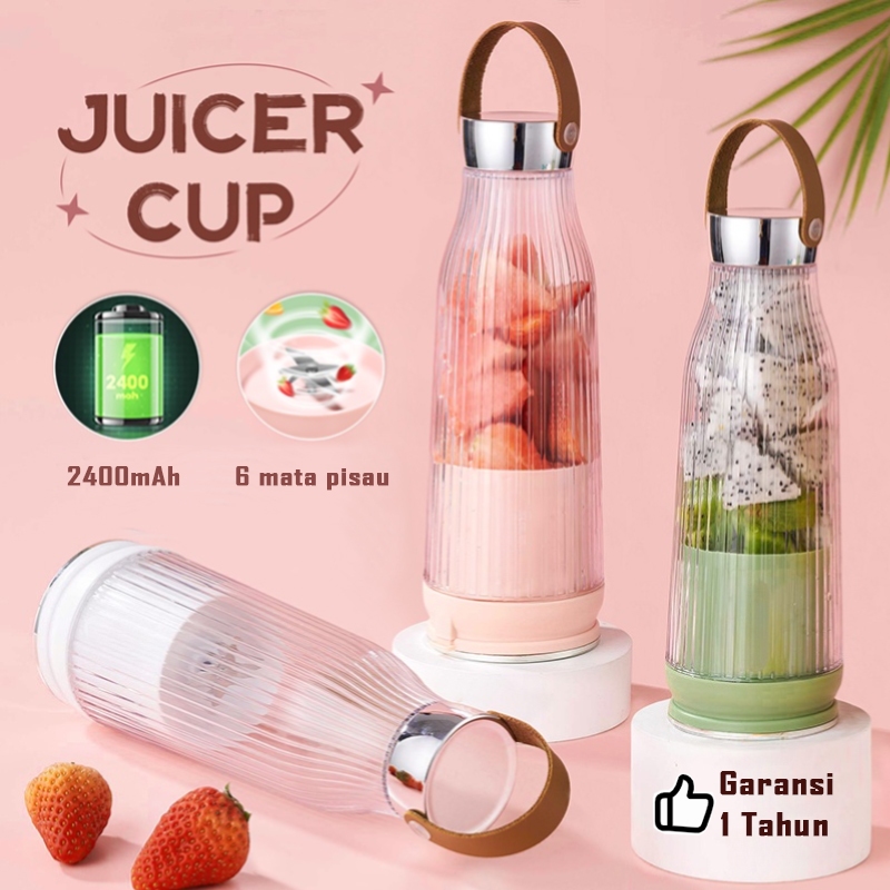 Jual Juice Blender Portable 6 Mata Pisau 304 Stainless Steel Juicer ...