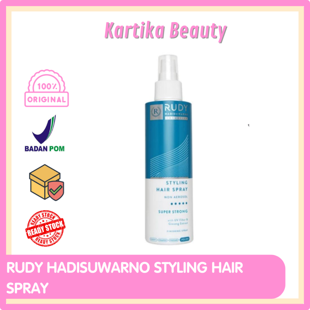 Jual RUDY HADISUWARNO HAIR SPRAY NON AEROSOL 200 ML SEMPROTAN HAIR ...