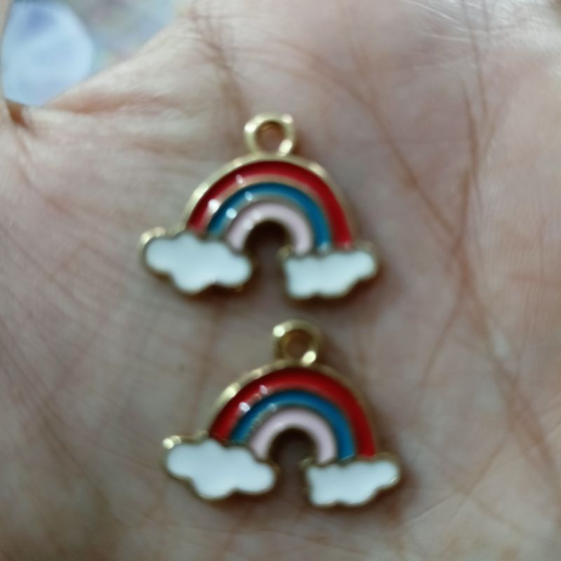Jual Charm epoxy random warna tidak bisa pilih warna /liontin gelang ...