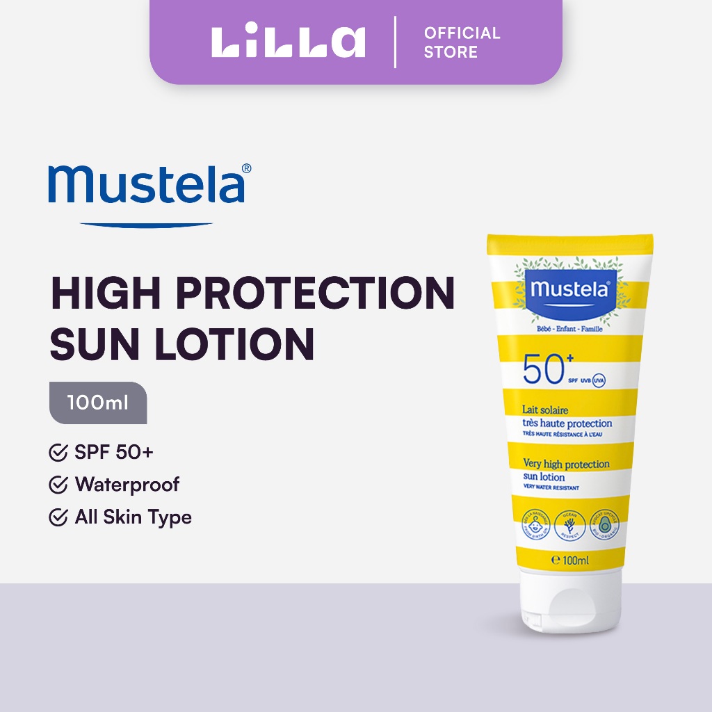 Jual MUSTELA High Protection Sun Lotion 100 ml - Sunscreen Bayi dan ...