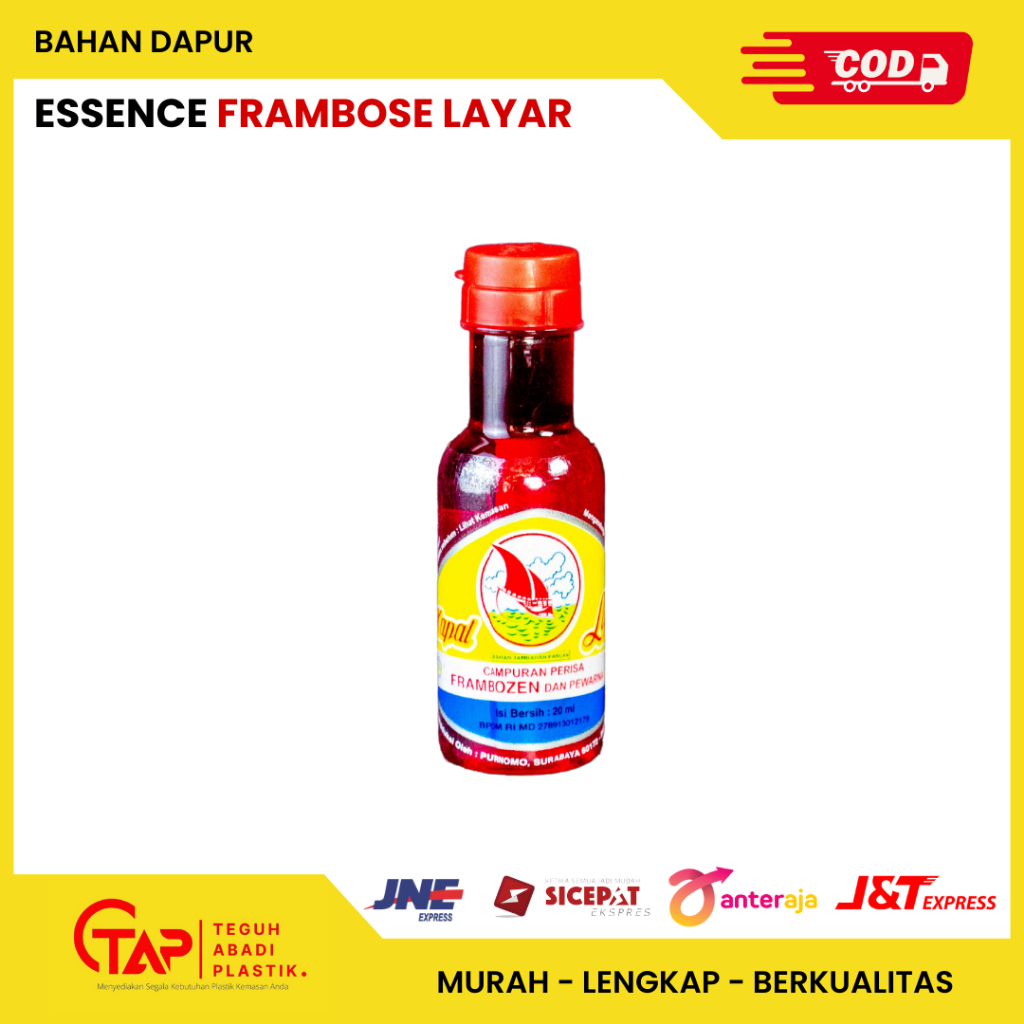 Jual Kapal Layar Frambozen Essence 20ml Campuran Perisa Frambozen dan ...