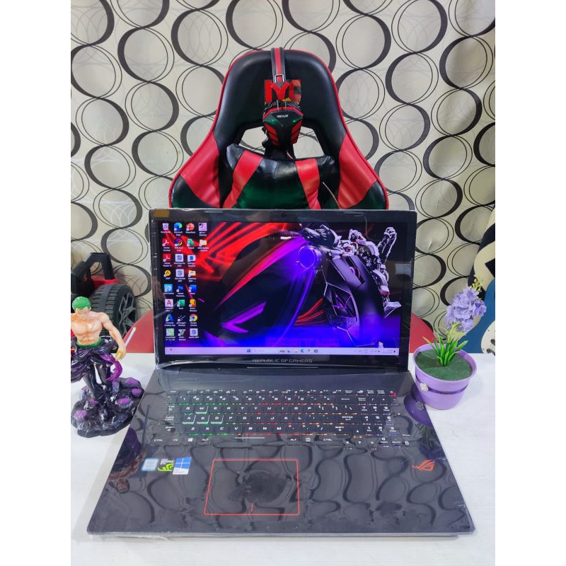 Jual Laptop Asus ROG RAM 16Gb Core i7 SSD + HDD 1000Gb GL753VD GTX 1050 ...