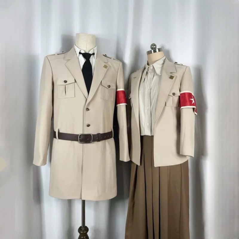 Jual 【Rollenz】Ready Pieck Finger Cosplay Costume Attack On Titan AOT ...