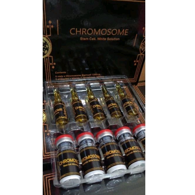 Jual Chromosome stem cell white solution | Shopee Indonesia