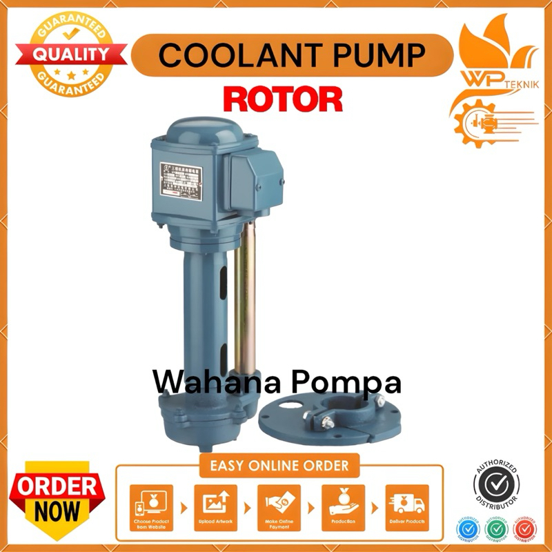 Jual Coolant pump 150 watt - Coolant pump 3 phase - Pompa pendingin JBC45 | Shopee Indonesia