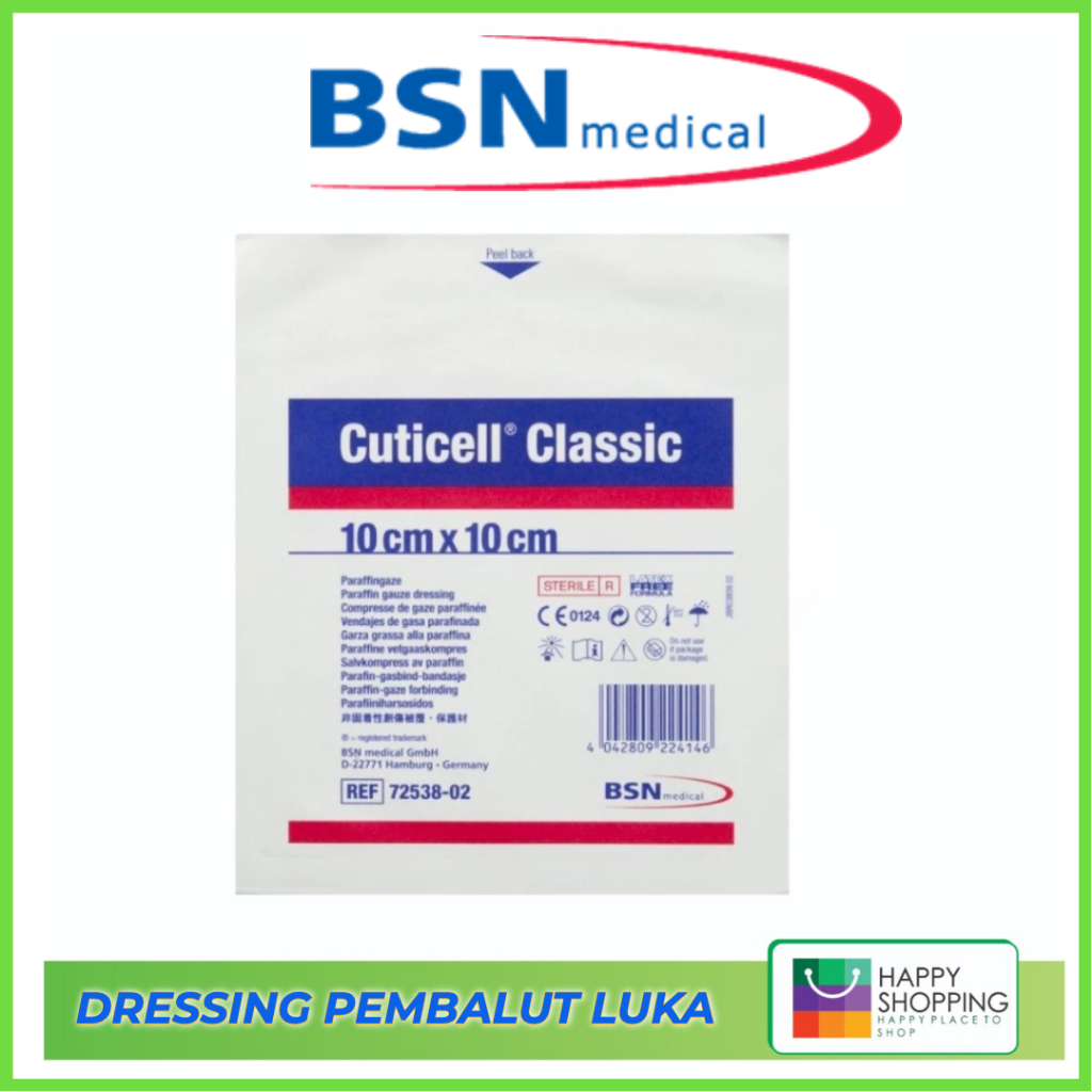 Jual Cuticell Classic 10cm x 10cm Perawatan Luka | Shopee Indonesia