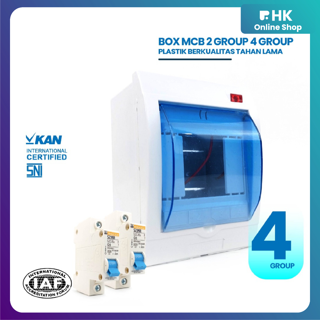 Jual Box MCB 2 Group Box MCB 4 Group / Box MCB 2 Modul & 4 Modul Inbow ...